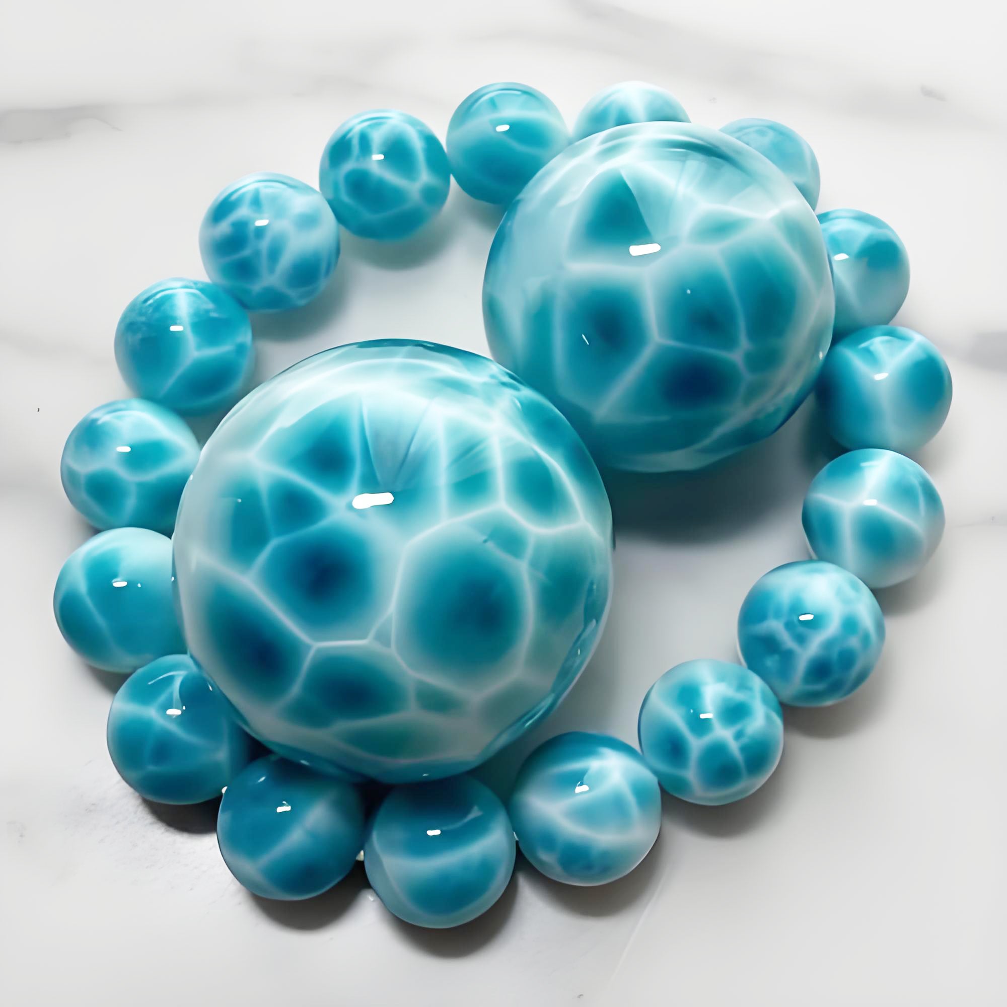 larimar crystal spiritual meaning: Healing Properties，Benefits ＆ uses