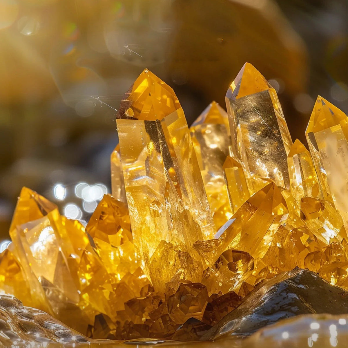 Citrine crystal meanings:Benefits, Meanings ＆ Spiritual Significance